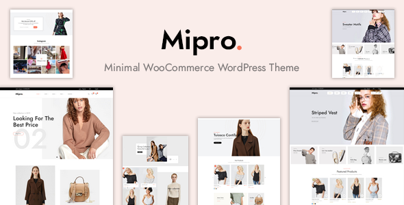 Mipro - Minimal WooCommerce WordPress Theme - code.market
