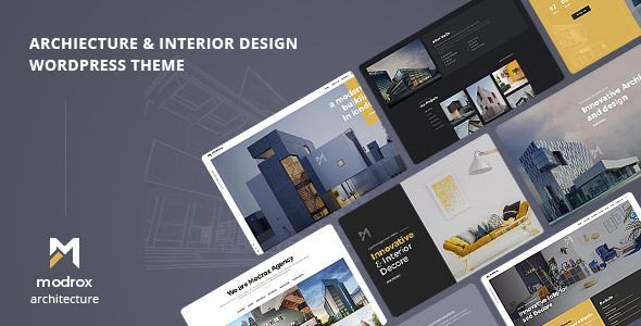 Modrox : Architecture And Interior WordPress Theme - code.market