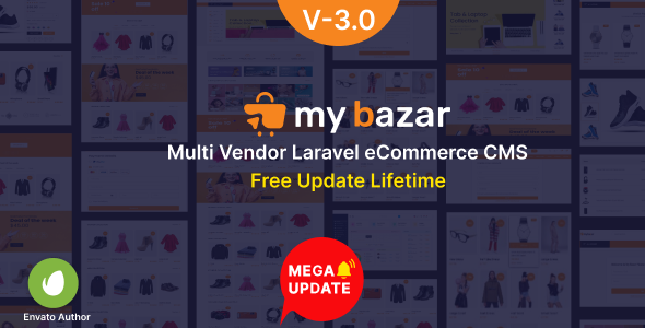 My Bazar- Multivendor Laravel E-commerce Platform - code.market