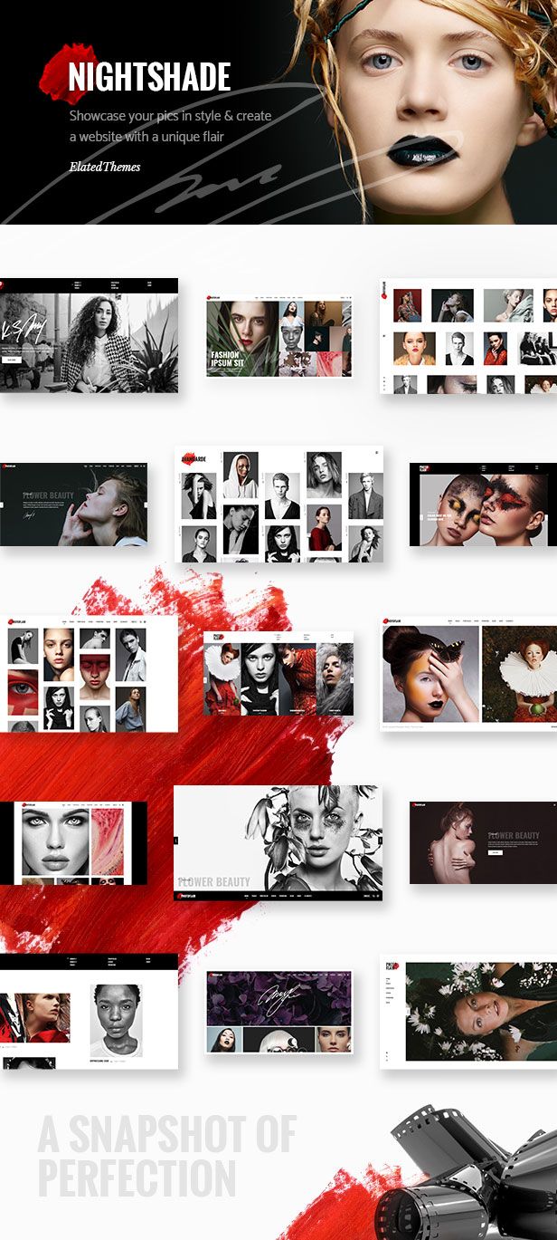 Nightshade - Photography Portfolio Theme - code.market
