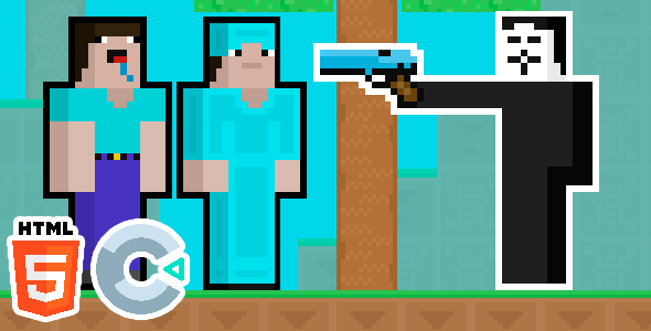 Noob vs Pro Help Hacker - HTML5 Game - Construct 3 - code.market