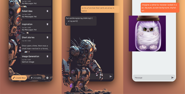 OpenAI's Dall-E and Chat-GPT App - code.market