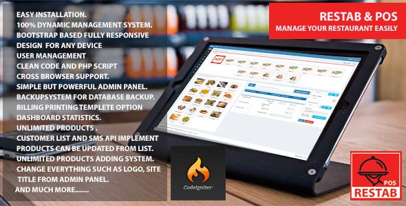 Restab & POS - code.market