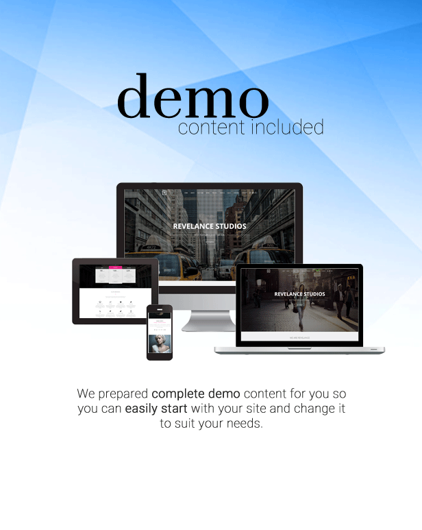 Revelance - Multi/One-Page Business Parallax Theme - code.market