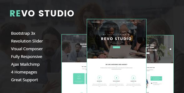Revo Studio - Multipurpose WordPress Theme - code.market