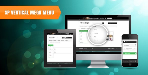 SP Vertical Mega Menu - Responsive Module - code.market