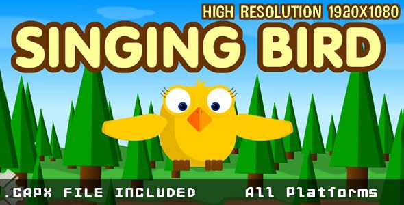 Singging Bird + HTML5 + (.CAPX) MOBILE - code.market
