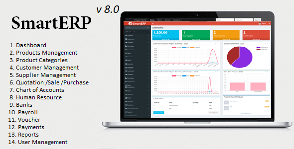 SmartERP - Business ERP Solution / Product / Shop / Company Management ...