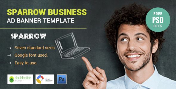 Sparrow | HTML 5 Animated Google Banner - code.market