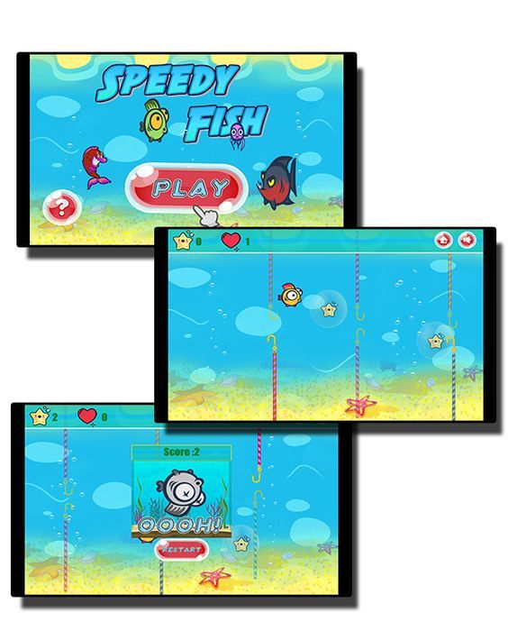 Speedy Fish - HTML5 Mobile Game - code.market