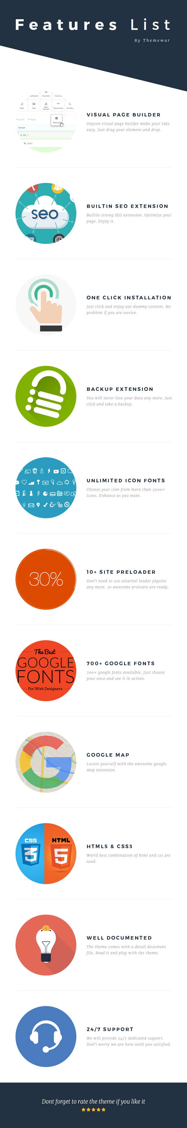 Stellar - One Page Multipurpose Responsive WP Theme - code.market
