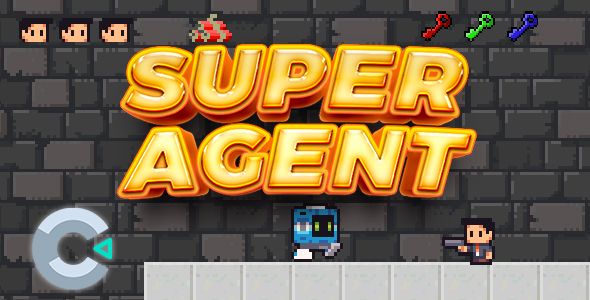 Super Agent - Construct 3 Game - code.market