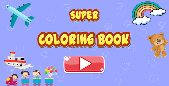 Super Coloring Book - HTML5 - code.market
