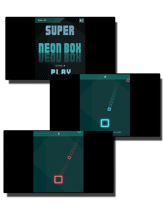 Super Neon Box - HTML5 Mobile Game - code.market