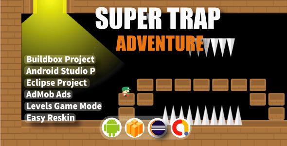 Super Trap Adventure ( BuildBox Project + Admob + Bbdoc ) - code.market