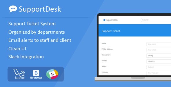 SupportDesk - Support Ticket Management System - code.market