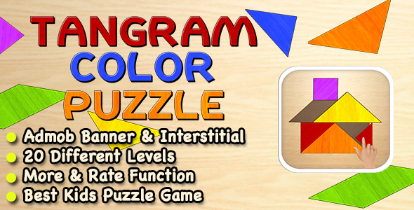 Tangram Color Puzzle Game For Kids + Ready For Publish + Android - code ... Tangram Color Puzzle Game For Kids + Ready For Publish + Android - code ...