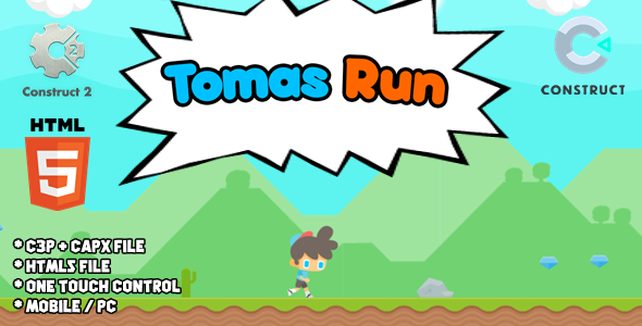 Tomas Run - Construct 2/3 Game - code.market