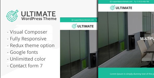 Ultimate - Responsive Multiple Purpose WordPress Theme - code.market
