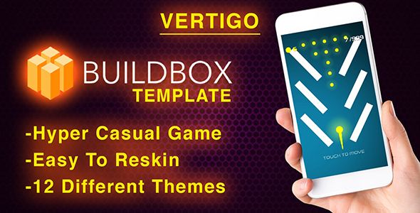 Vertigo - Buildbox 2D (Classic) Hyper Casual Game Template - code.market
