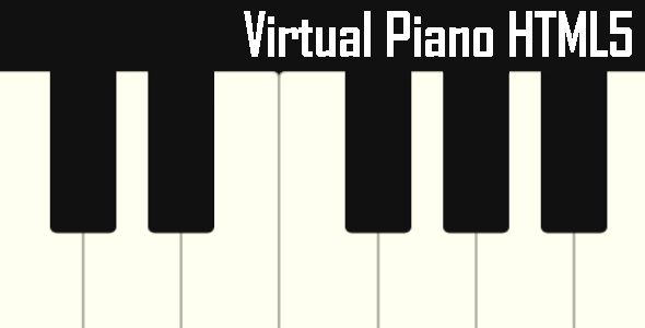 Virtual Piano - HTML5 Game HTML5 Website - code.market