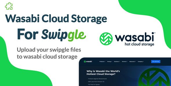 Wasabi Cloud Storage Add-on For Swipgle - code.market