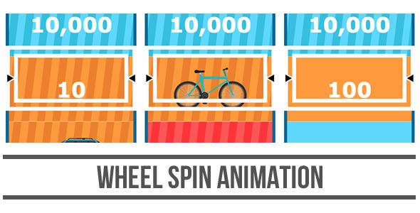 Wheel Spin Animation - code.market
