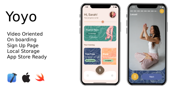 Yoyo - iOS Yoga App - code.market