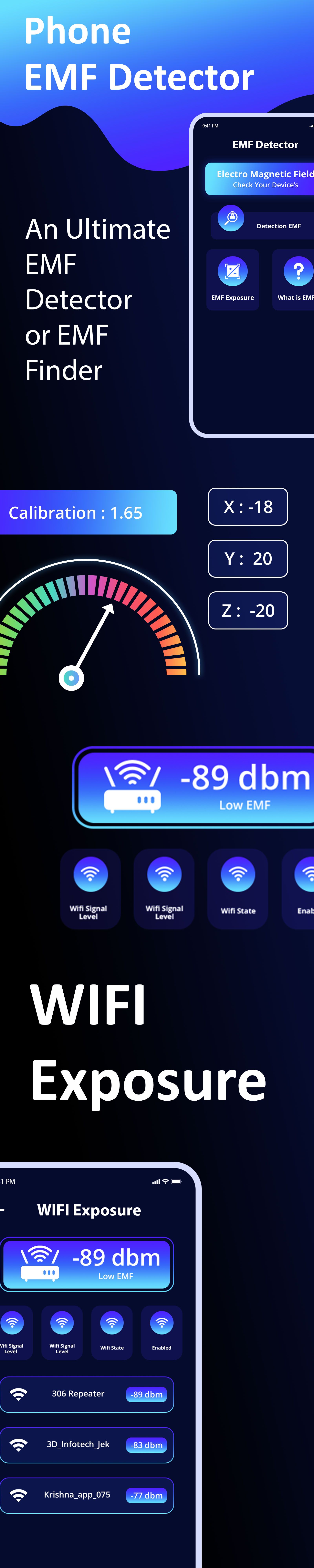 Phone EMF Detector - Ultimate - ElectroSmart - EMF - code.market
