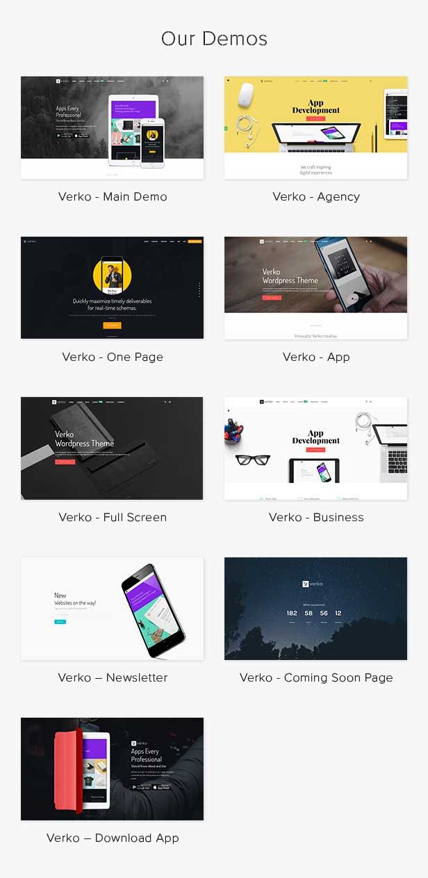 Verko | Responsive Business & One Page WP Theme - code.market