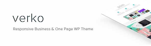 Verko | Responsive Business & One Page WP Theme - code.market