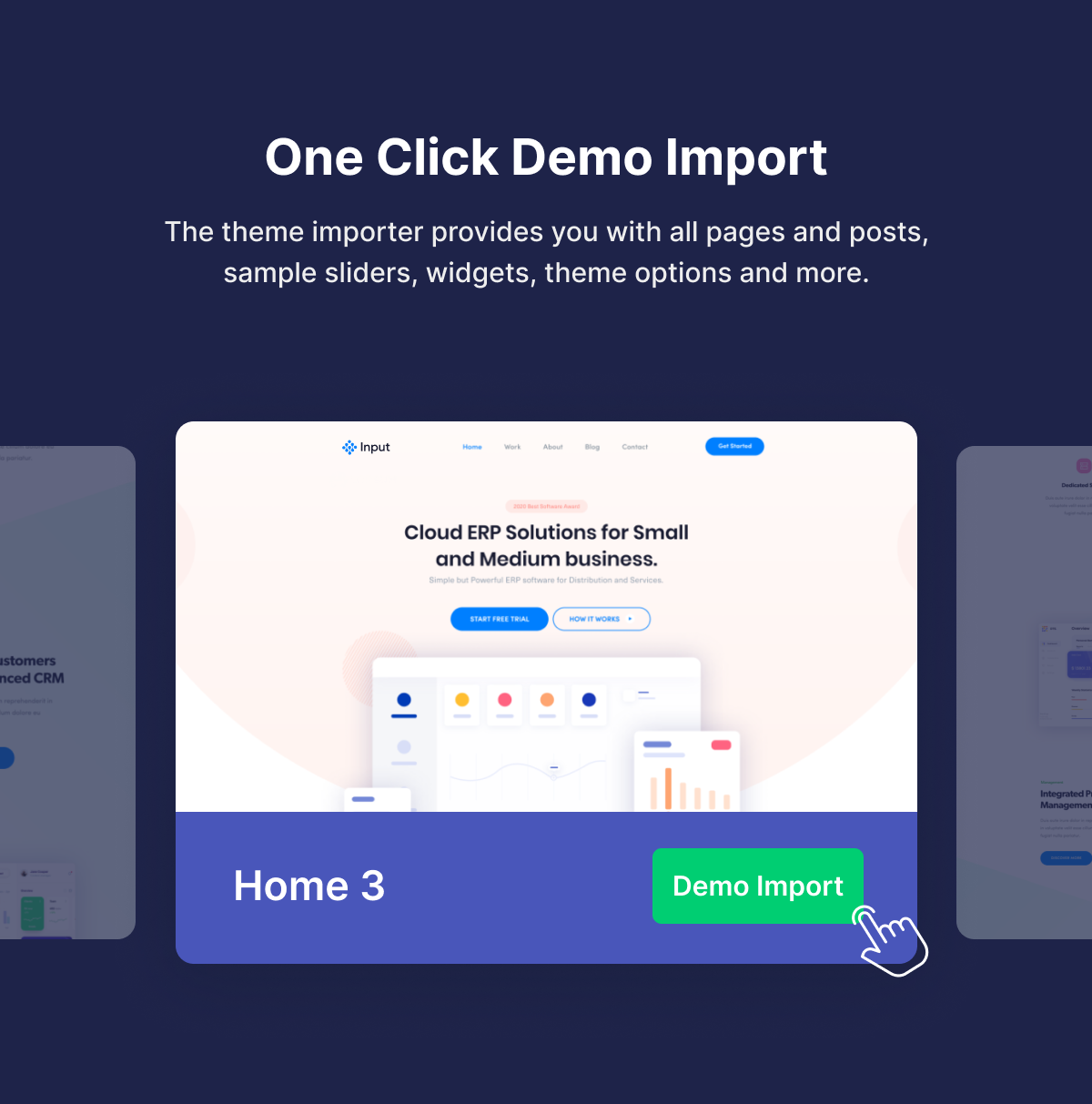 Input - Data Science & Analytics SaaS WordPress Theme - code.market