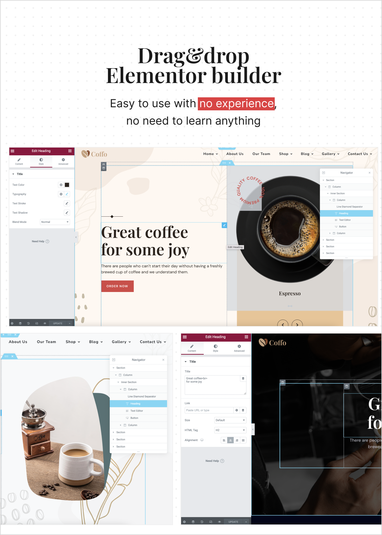 Coffie - Cafe & Coffee Shop WordPress Theme - code.market