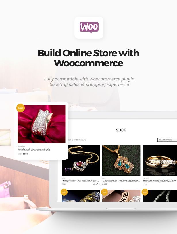 Jewelrica - eCommerce WordPress Theme - code.market