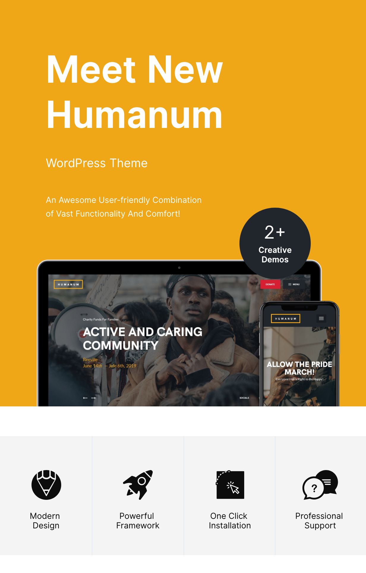 Humanum - Human Rights WordPress Theme - code.market