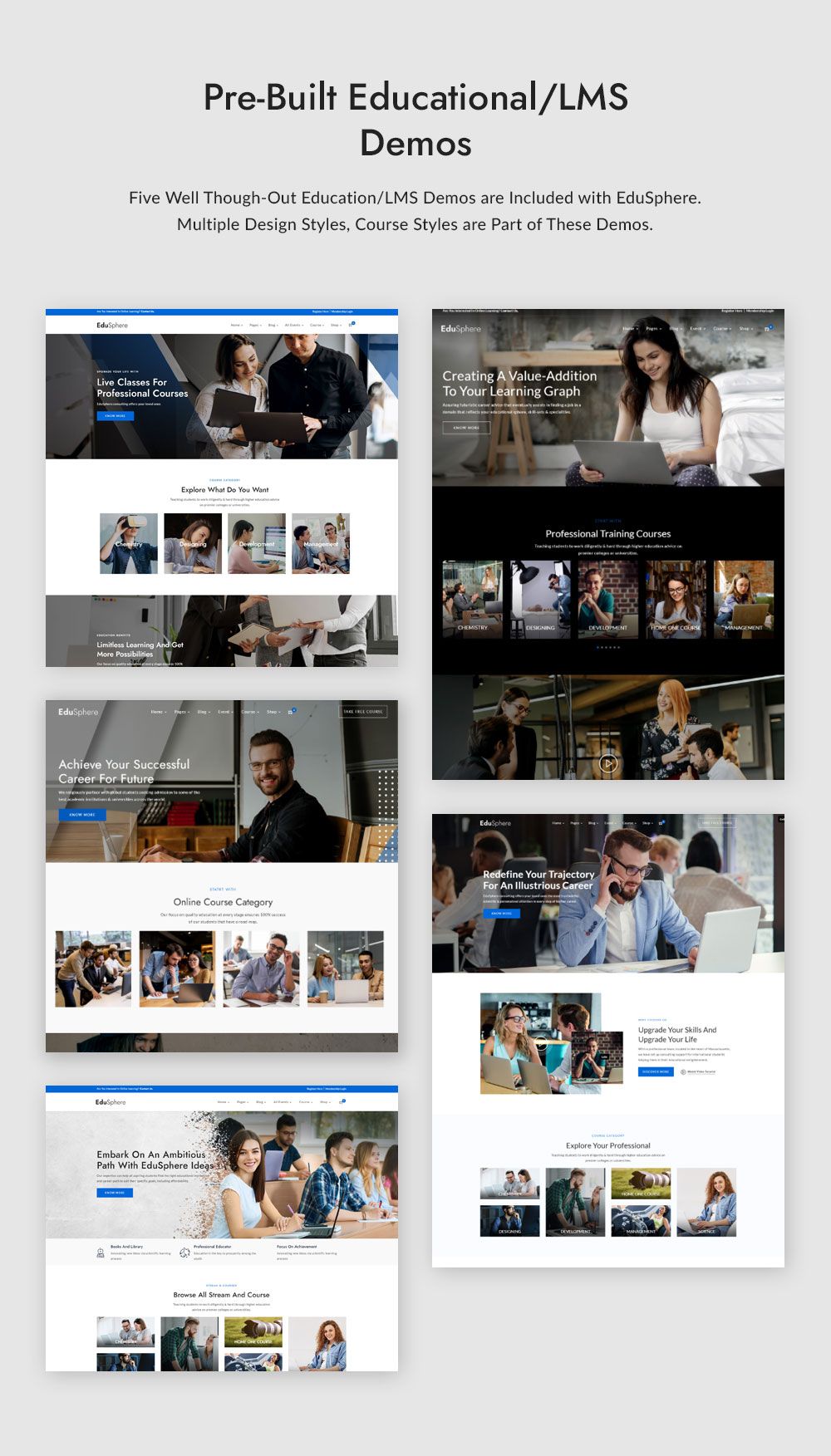 EduSphere - Education & Online Learning WordPress Theme - code.market
