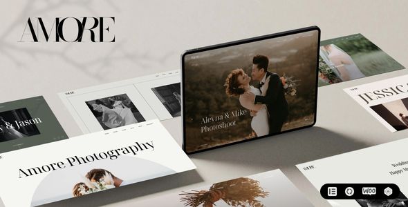 Amore - Elegant Wedding Photography Theme - code.market