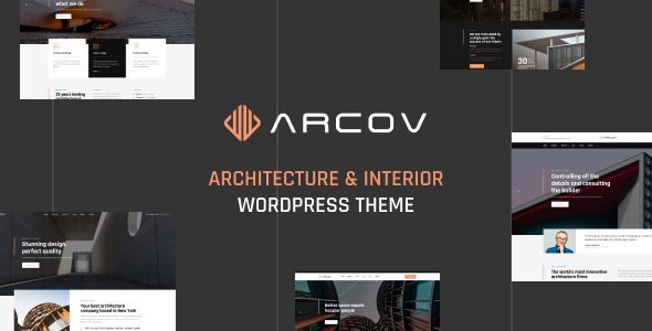 Arcov - Architecture Interior WordPress Theme - code.market