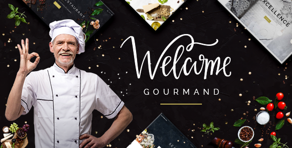 Gourmand - Restaurant, Bistro & Chef Theme - code.market