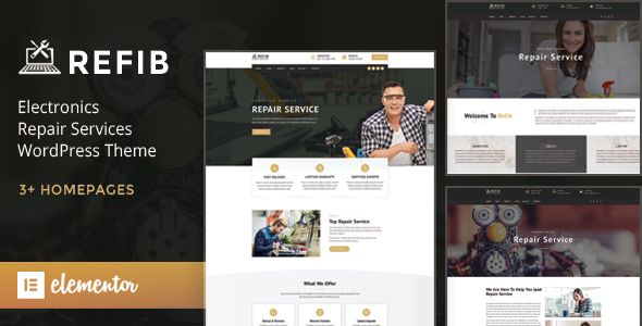 Refib - Digital Repair Service WordPress Theme - code.market