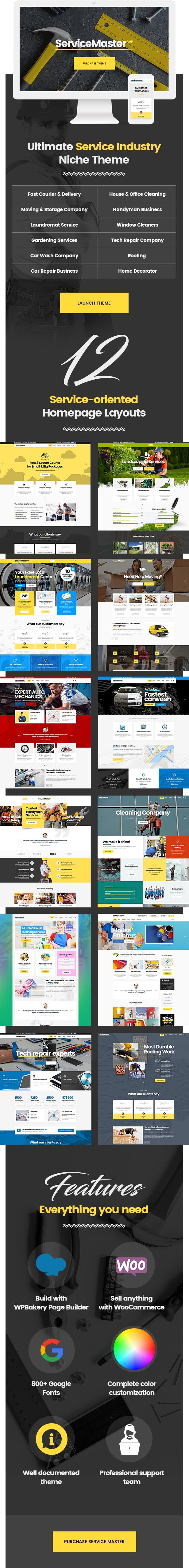 Service Master - Handyman Theme - code.market