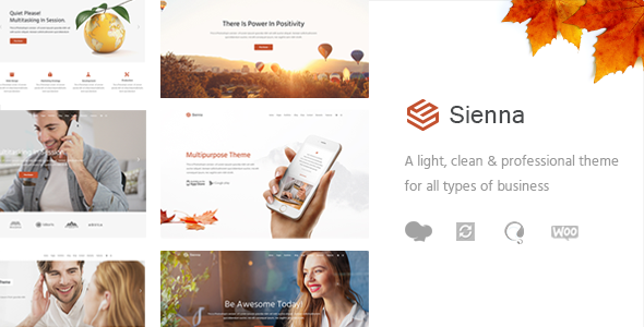 Sienna - Professional Business Theme - code.market