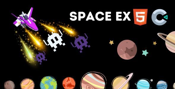 Space Shooter - EX - HTML5 - code.market