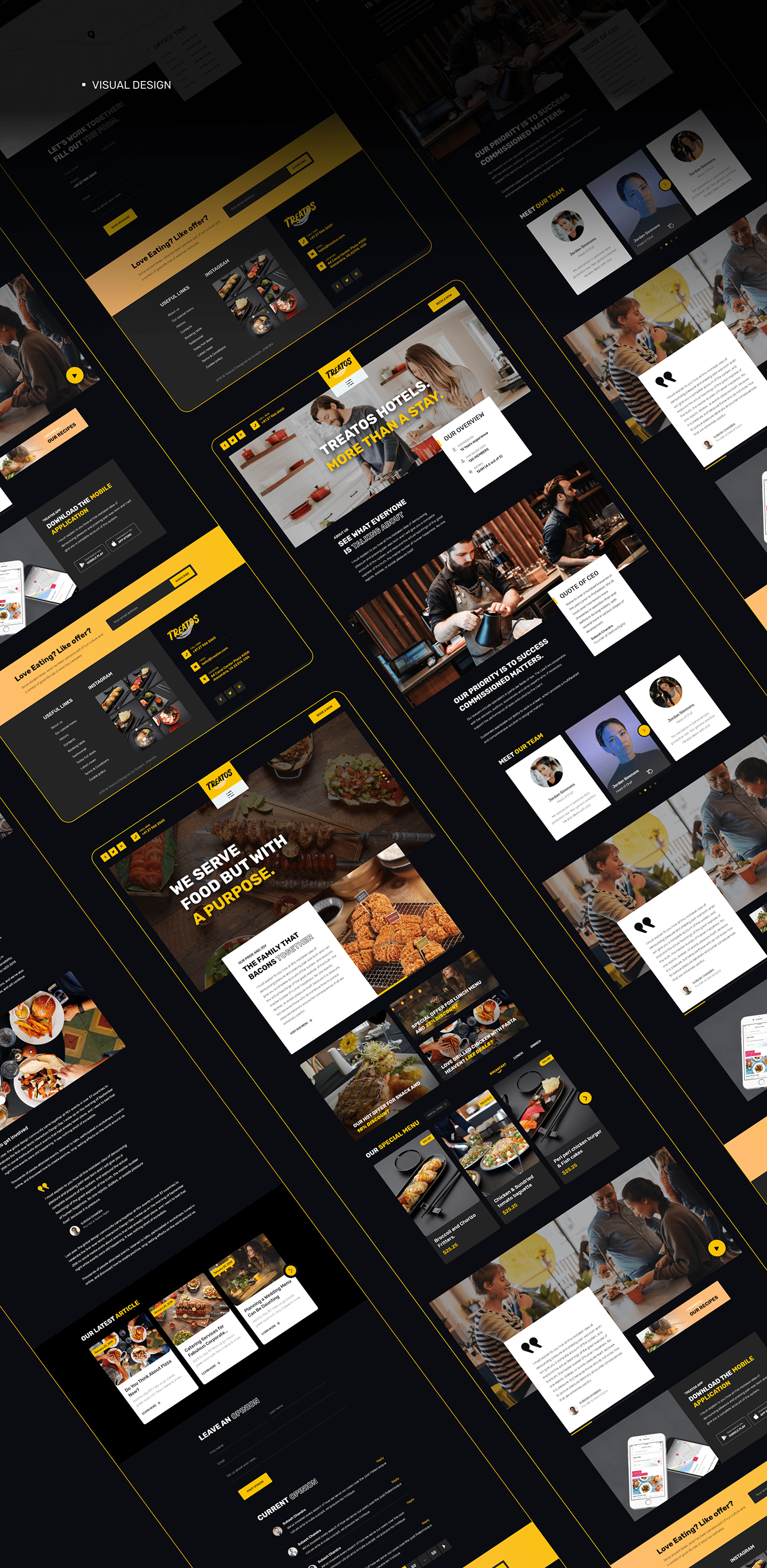Treatos - Restaurant Theme - code.market