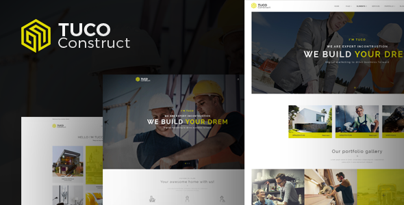 Tuco - Construction Building Company WordPress Theme - code.market