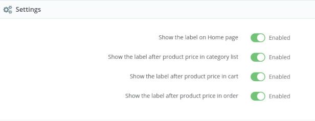 Volume Labelizer Prestashop Module - code.market