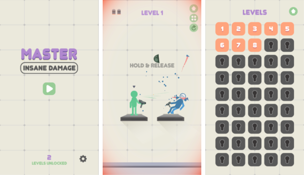 Master Insane Damage - HTML5 Game (Construct3) - code.market