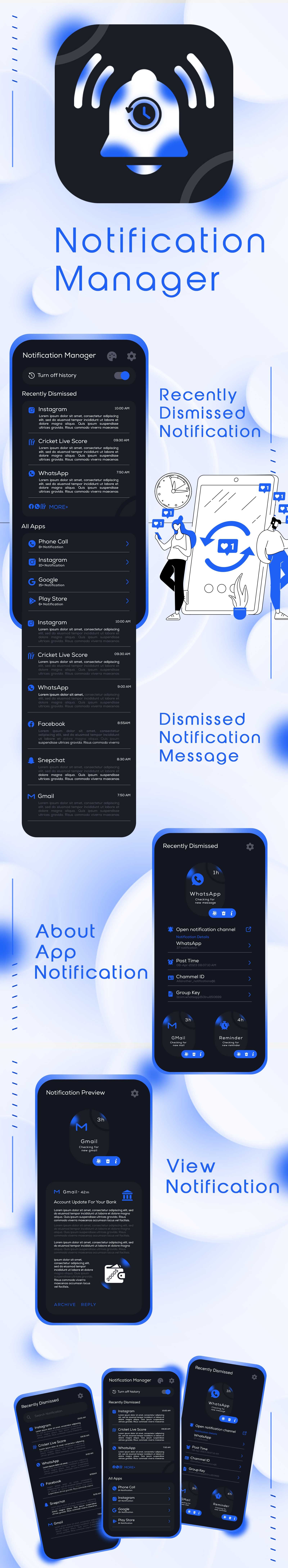 Notification History Log - Save Notification - Recent - code.market