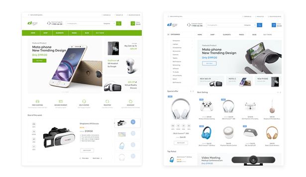 Digi - Electronics Store WooCommerce Theme - code.market