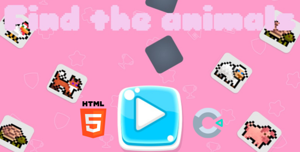 Find the animals - Memory Game - code.market